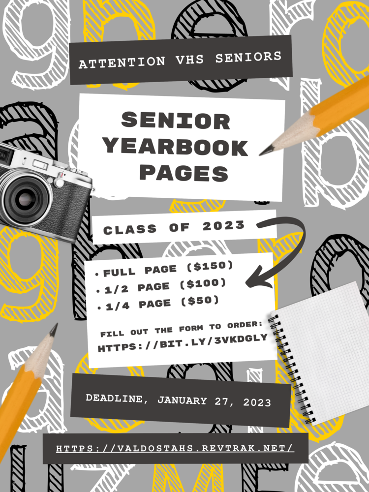 Senior Yearbook Pages | Valdosta High School